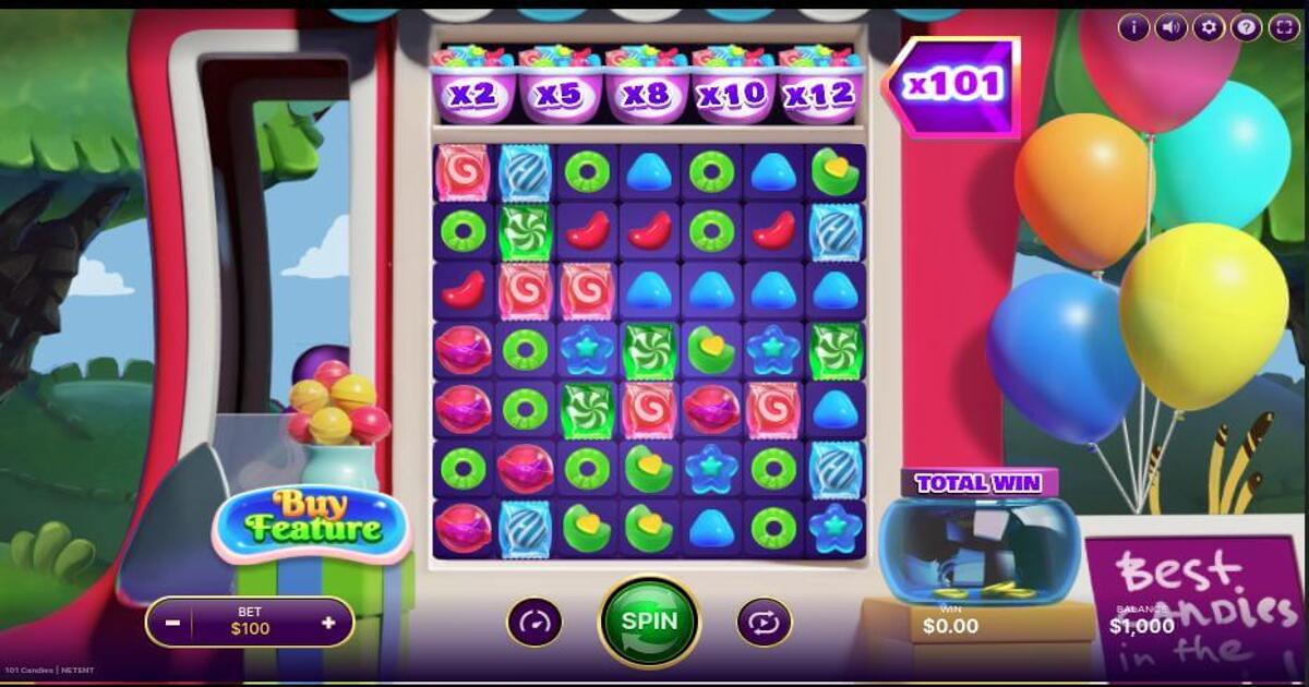 101 Candies Slot Bewertung, Demo & Boni (96.08% RTP)