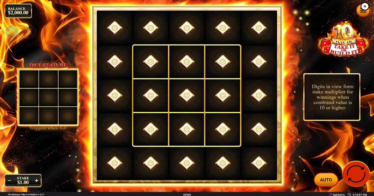 10x Minimum Take It or Build It Slot Review, Bonuses & Free Play (93.18 ...