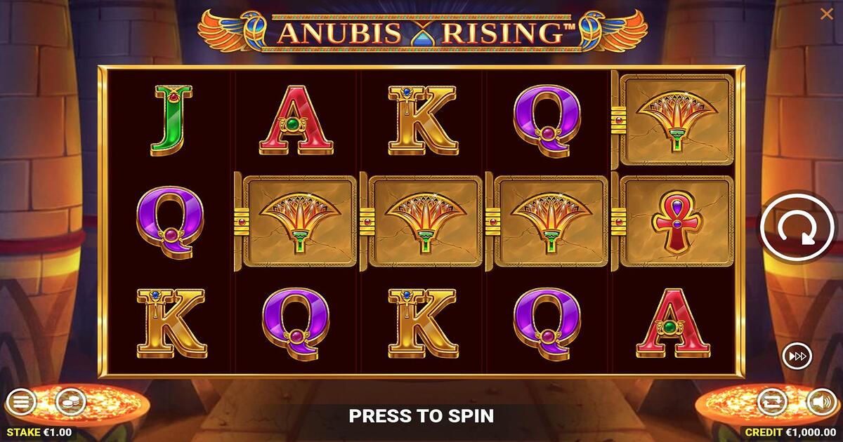Anubis Rising Slot Review, Bonuses & Free Play (95% RTP)