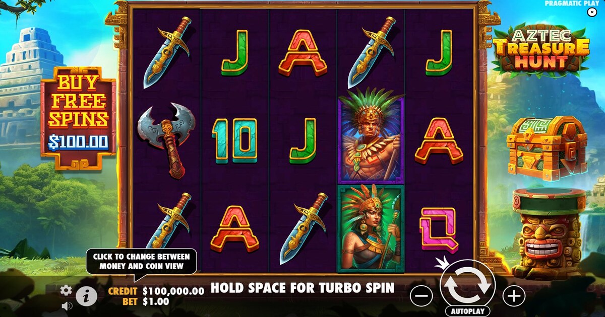 Aztec Treasure Hunt Slot Review, Bonuses & Free Play (96.04% RTP)