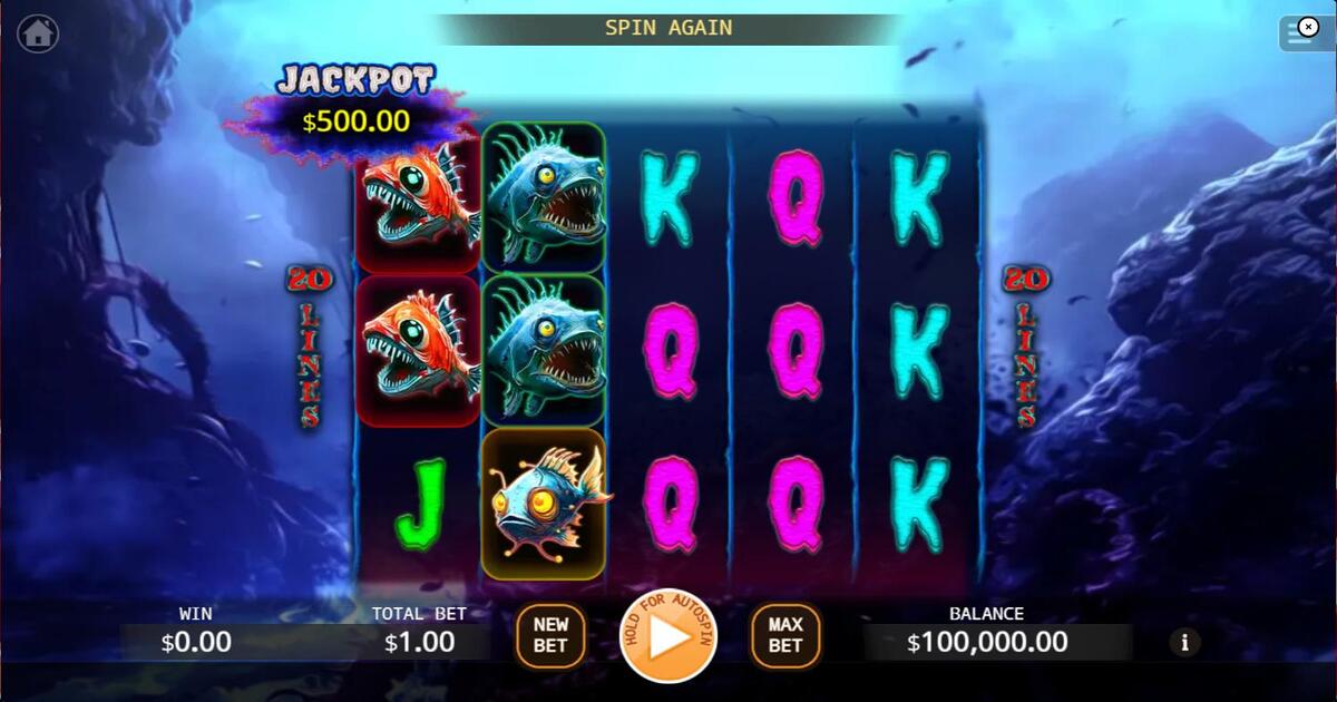 Bloody Deep Sea Slot Review, Bonuses & Free Play (96% RTP)