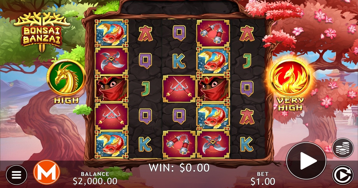 Bonsai Banzai Slot Bewertung, Demo & Boni (96.5% RTP)