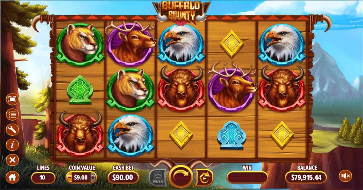 Buffalo Bounty Slot Review, Bonuses & Free Play (95.43% RTP)