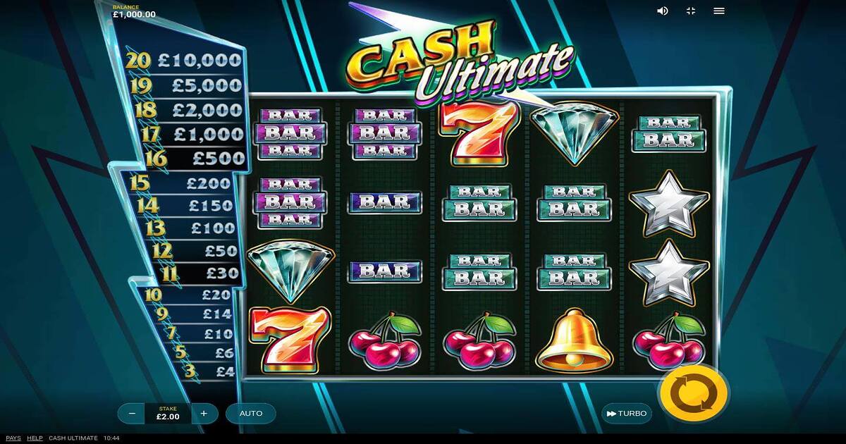 Cash Ultimate Slot Review, Bonuses & Free Play (95.71% RTP)