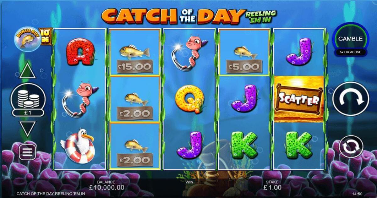 Catch of the Day Reeling Em In Demo - Reseña y Juego Gratis (94.52% RTP)