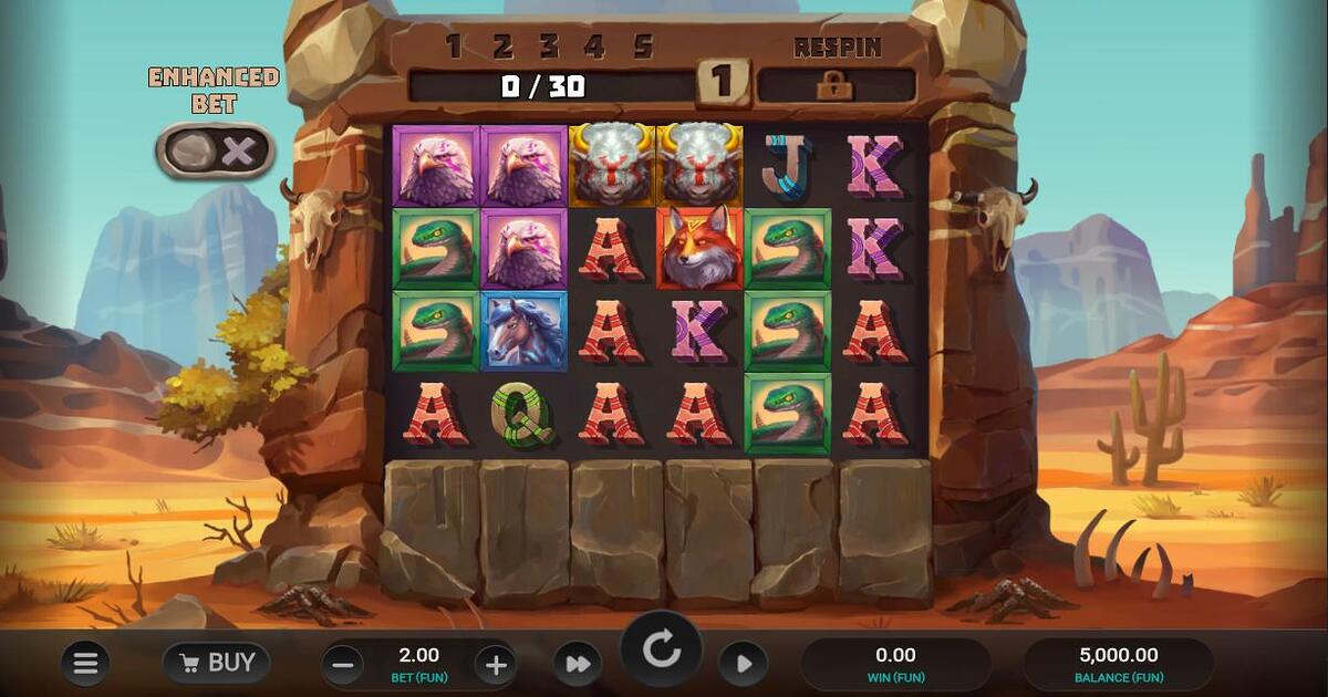 Celestial Buffalo Slot Bewertung, Demo & Boni (96.1% RTP)