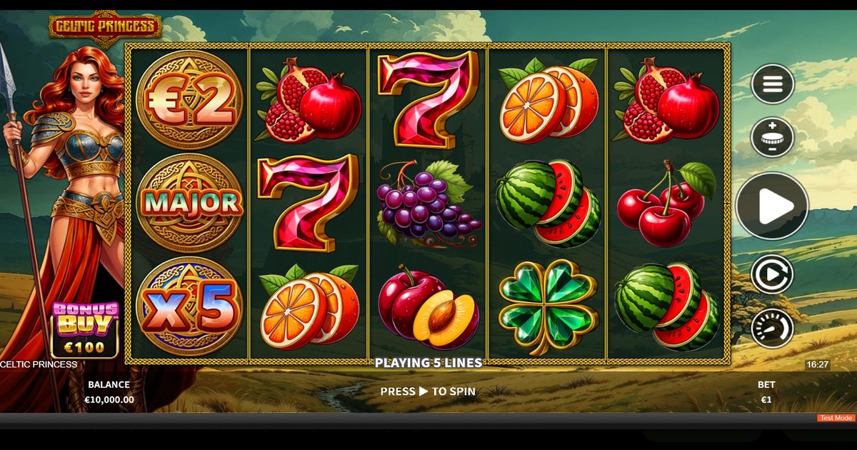 Celtic Princess Slot Review, Bonuses & Free Play (96.5% RTP)