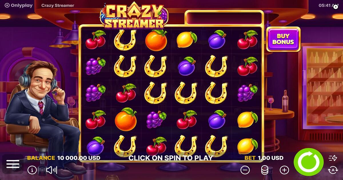 Crazy Streamer Slot Review, Bonuses & Free Play (95.5% RTP)