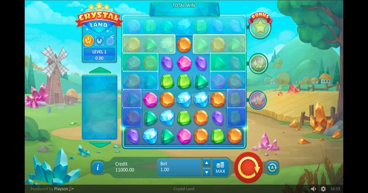 Crystal Land Slot Bewertung, Demo & Boni (95.2% RTP)