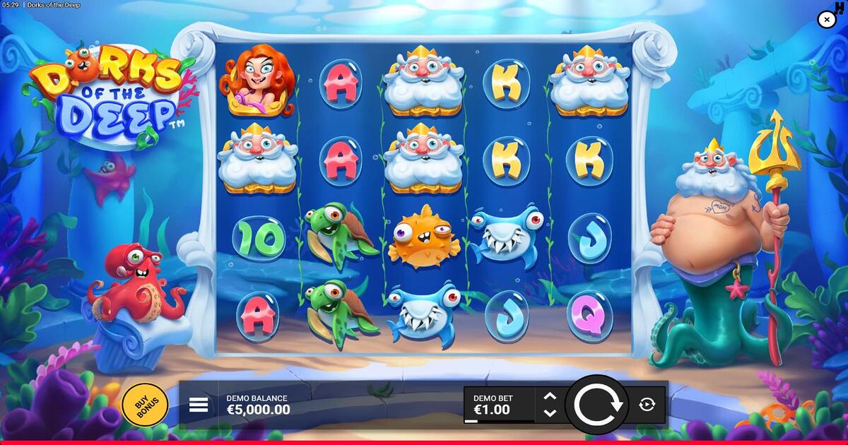 Dorks of the Deep Slot Review, Bonuses & Free Play (96.35% RTP)