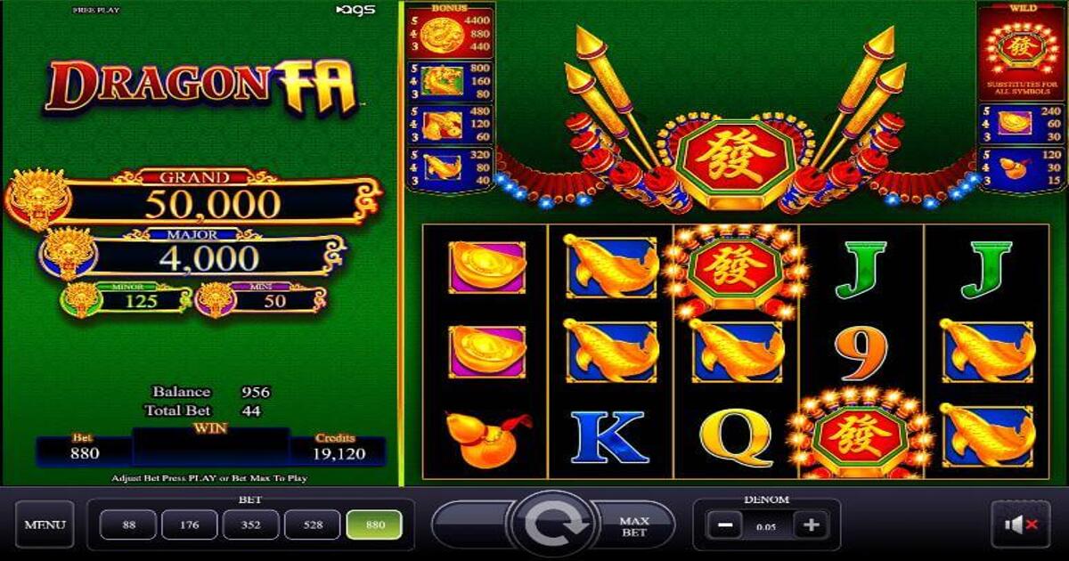 Dragon Fa Slot Review, Bonuses & Free Play (96.05% RTP)