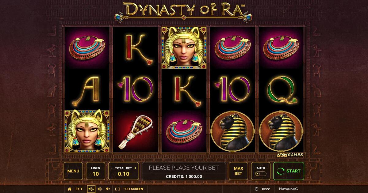 Avis, Bonus et Jeu Gratuit de la Machine à Sous Dynasty of Ra