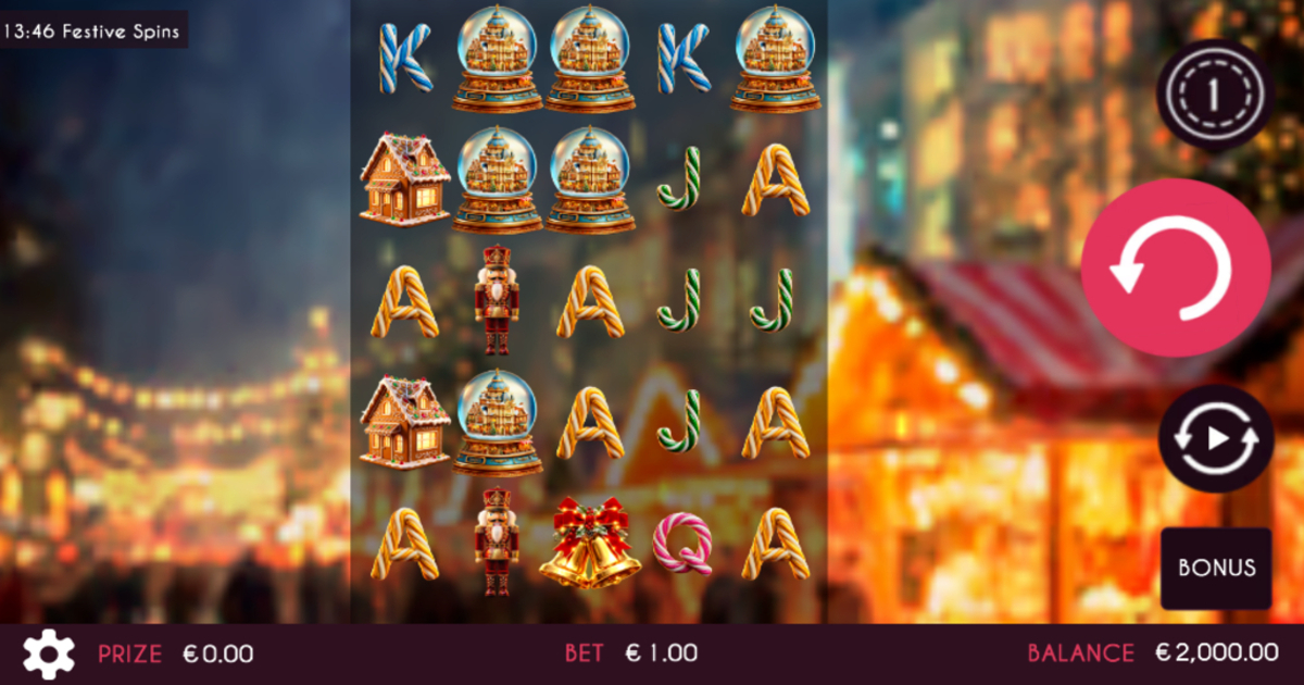 Festive Spins Slot Bewertung, Demo & Boni (97.54% RTP)