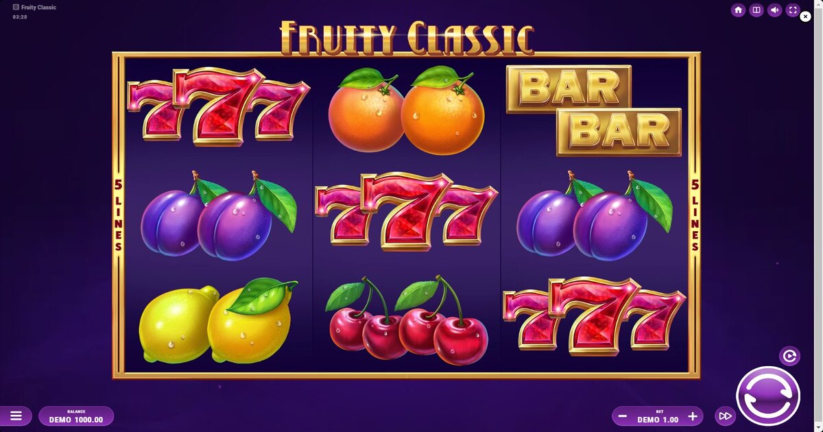 Fruity Classic Slot Review, Bonuses & Free Play (96% RTP)