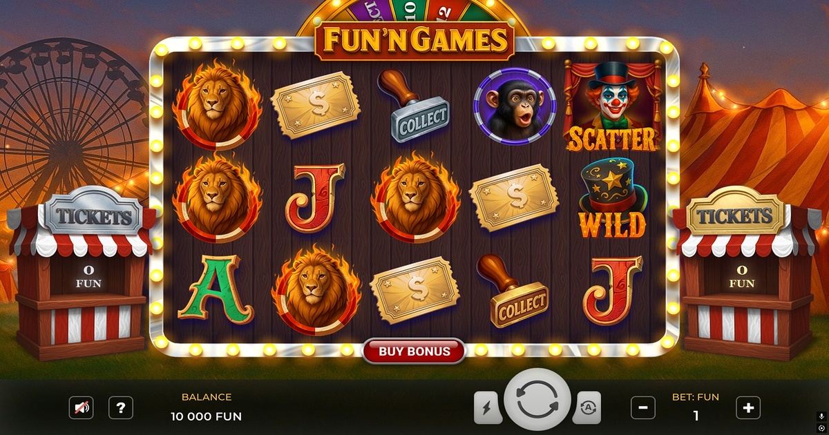 Fun n Games Slot Bewertung, Demo & Boni