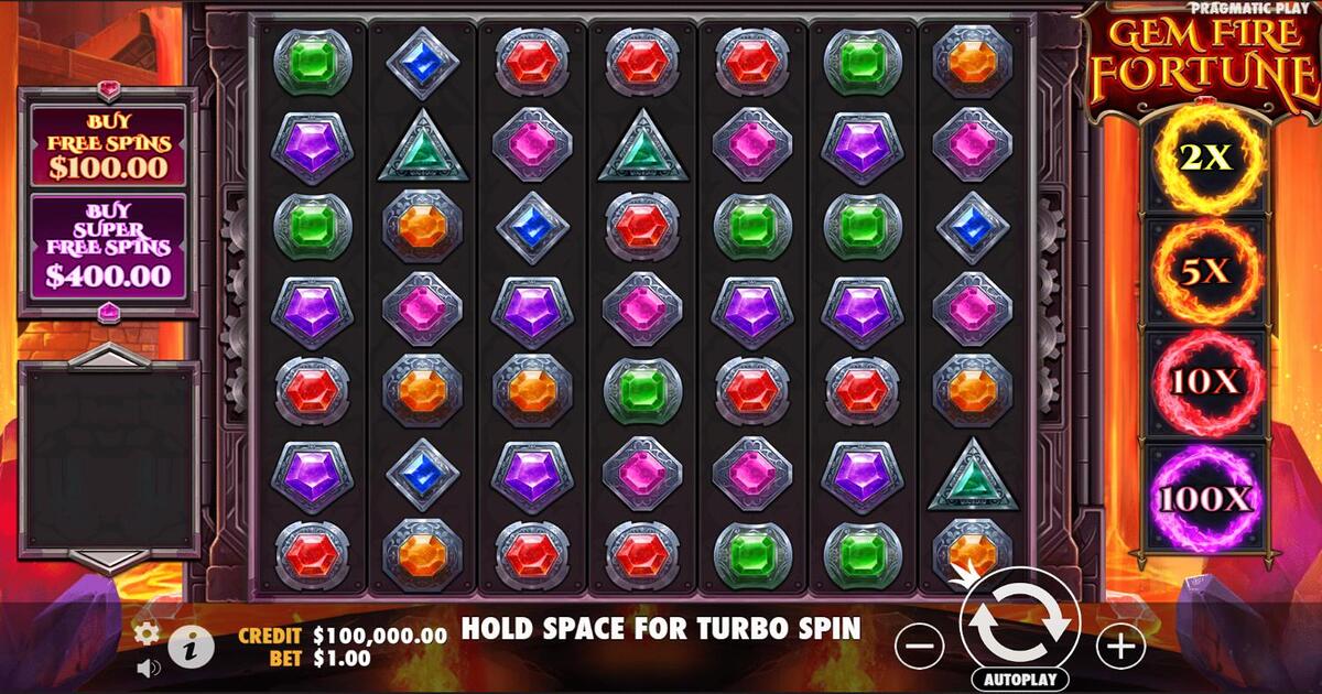 Gem Fire Fortune Slot Review, Bonuses & Free Play (96.51% RTP)