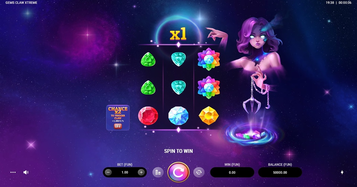 Gems Claw Xtreme Slot Review, Bonuses & Free Play (95% RTP)