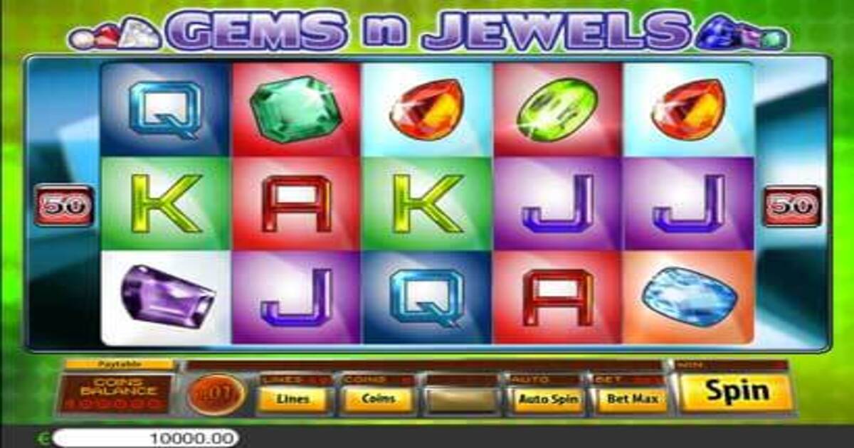 Gems N Jewels Slot Bewertung, Demo & Boni