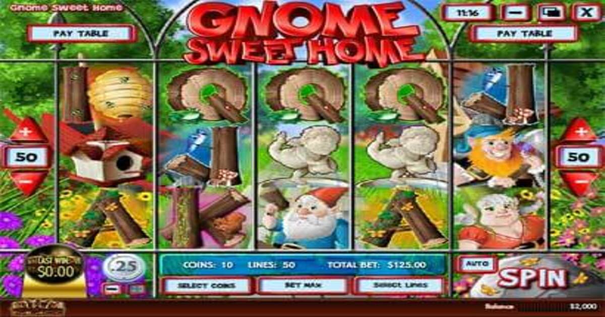 Gnome Sweet Home Slot Bewertung, Demo & Boni (95.4% RTP)