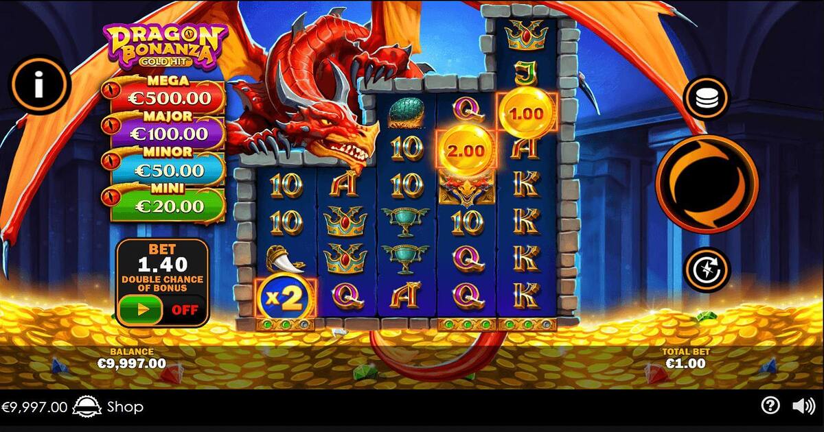 Gold Hit Dragon Bonanza Slot Bewertung, Demo & Boni (95.5% RTP)