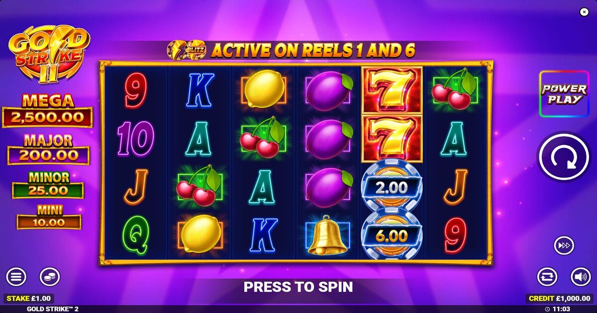 Gold Strike 2 Slot Review, Bonuses & Free Play (95% RTP)