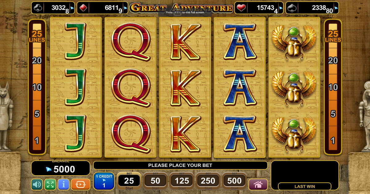 Great Adventure Demo - Reseña y Juego Gratis (96.44% RTP)