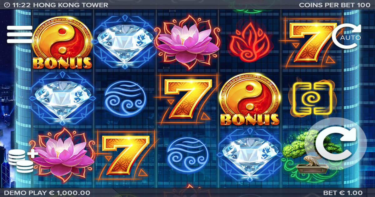 Hong Kong Tower Slot Bewertung, Demo & Boni (96.3% RTP)