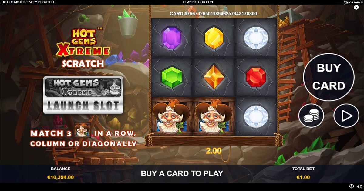 Hot Gems Xtreme Scratch Review, Bonuses & Free Play (95% RTP)