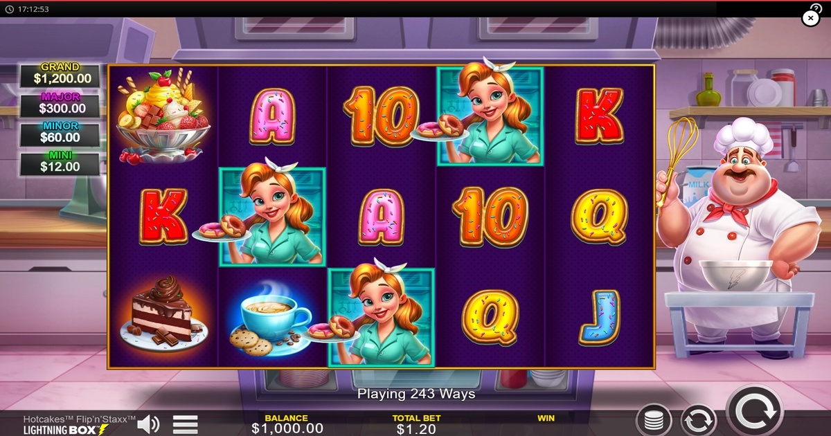 Hotcakes Flip n Staxx Slot Bewertung, Demo & Boni (96.11% RTP)
