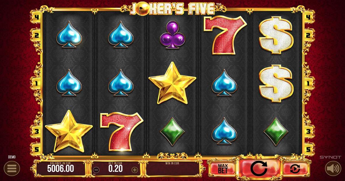 Jokers Five Slot Bewertung, Demo & Boni (96.04% RTP)