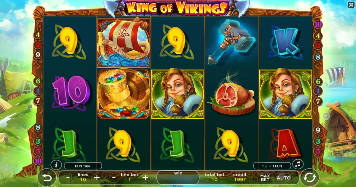 King of Vikings Demo - Reseña y Juego Gratis (96% RTP)