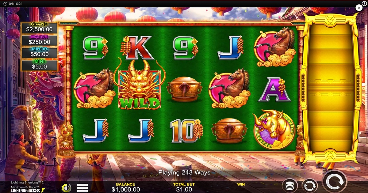Lightning ShenLong 2 Maximum Boltage Slot Review, Bonuses & Free Play ...