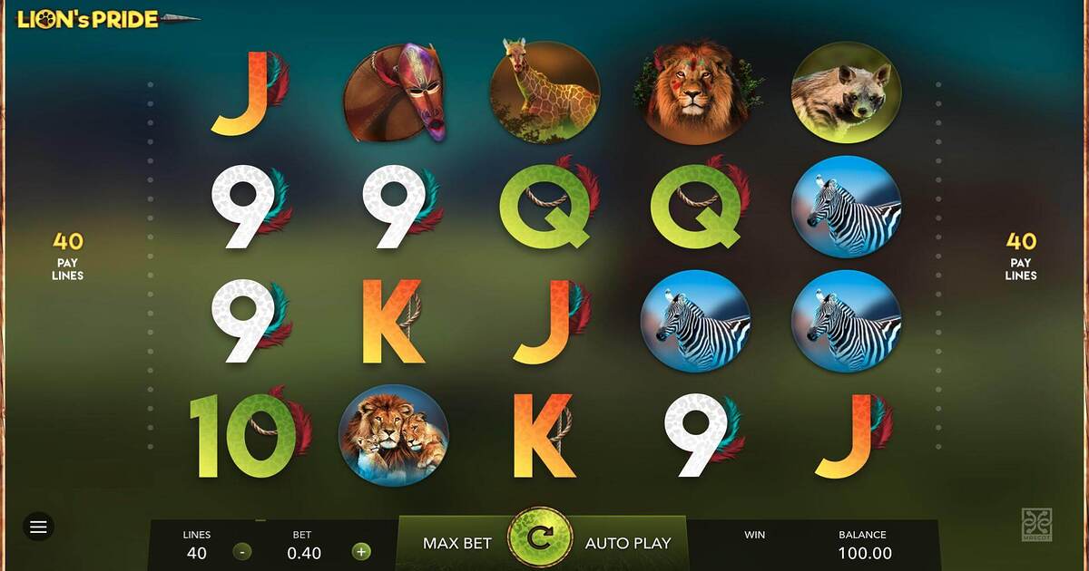 Lions Pride Slot Bewertung, Demo & Boni (97% RTP)