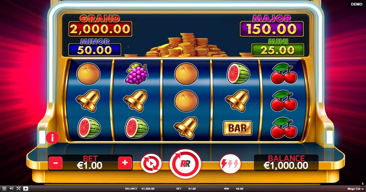 Mega Coins Slot Bewertung, Demo & Boni (95.4% RTP)