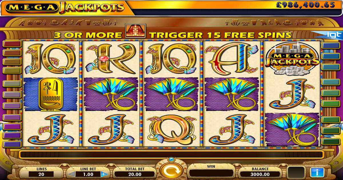 Mega Jackpots Cleopatra Slot Bewertung, Demo & Boni (92.53% RTP)