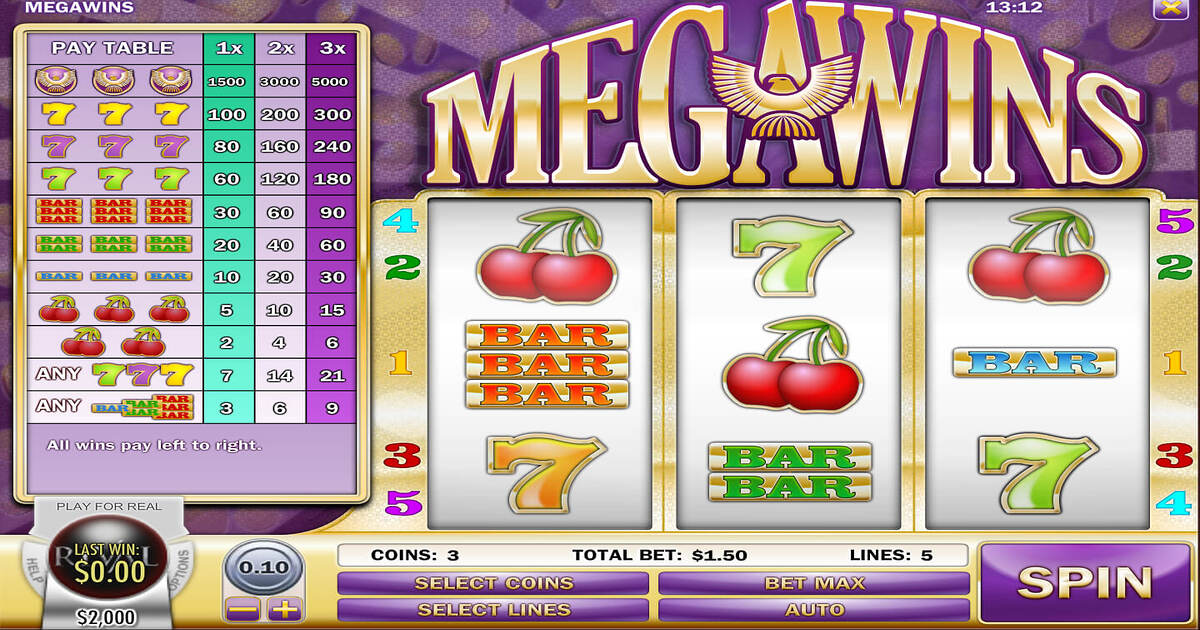 Megawins Slot Bewertung, Demo & Boni (94.73% RTP)