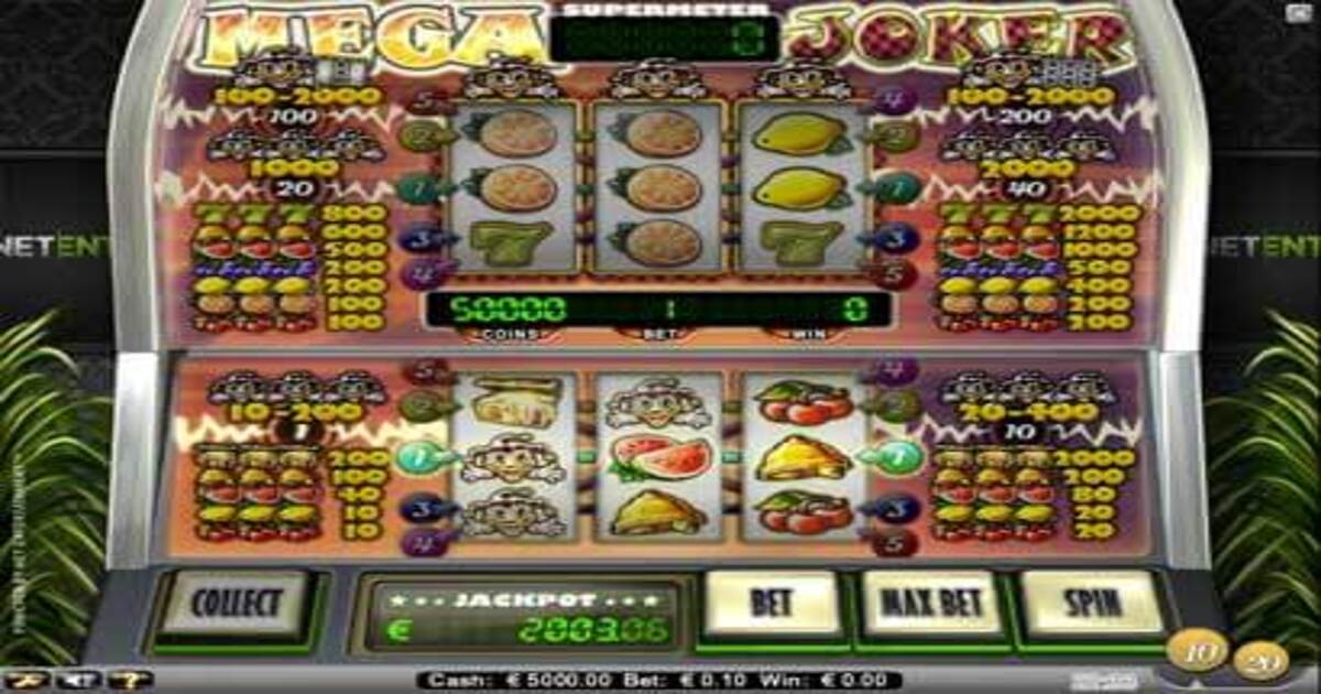 NetEnt Mega Joker Slot Review, Bonuses & Free Play (99% RTP)