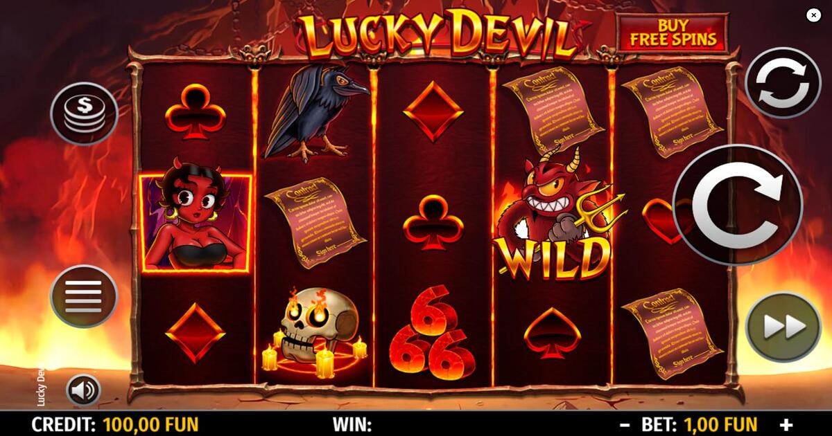 Octavian Gaming Lucky Devil Slot Review, Bonuses & Free Play (94.2% RTP)