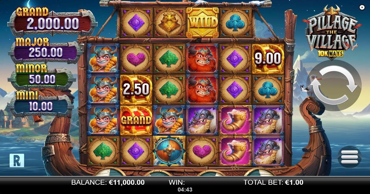 Pillage The Village 10K Ways Slot Bewertung, Demo & Boni (96% RTP)