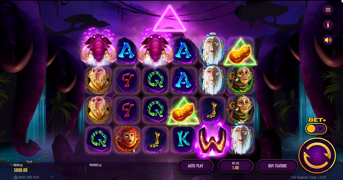 Pink Elephants Trinity Demo - Reseña y Juego Gratis (96.18% RTP)