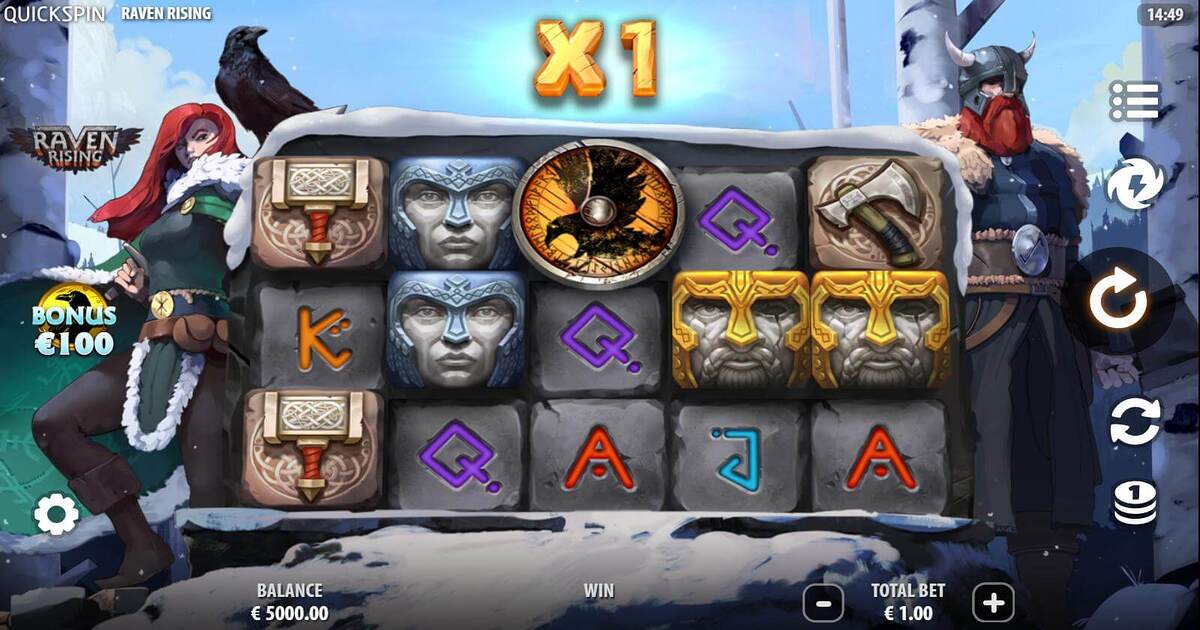 Raven Rising Slot Review, Bonuses & Free Play (96.07% RTP)