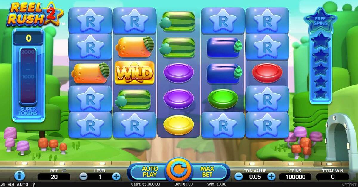 Reel Rush 2 Slot Review, Bonuses & Free Play (96.82% RTP)