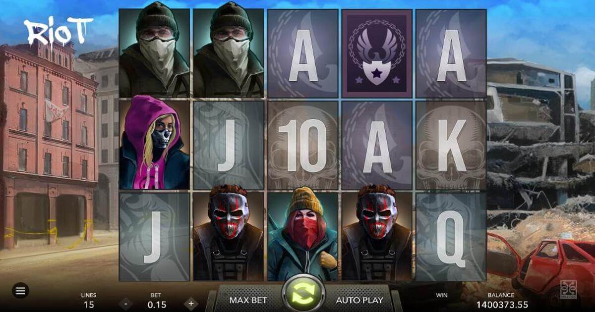 Avis, Bonus et Jeu Gratuit de la Machine à Sous Riot