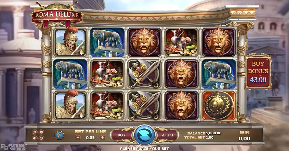 Roma Deluxe Slot Review, Bonuses & Free Play