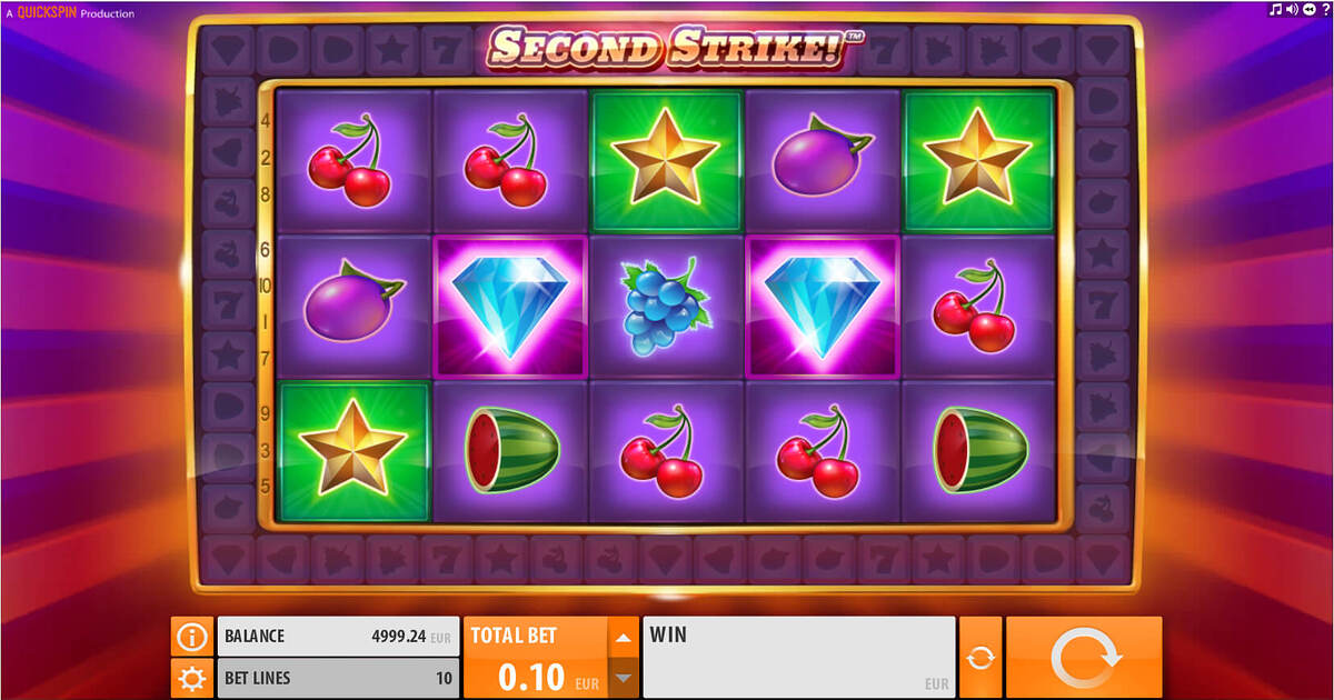 Second Strike Slot Review, Bonuses & Free Play (96.22% RTP)