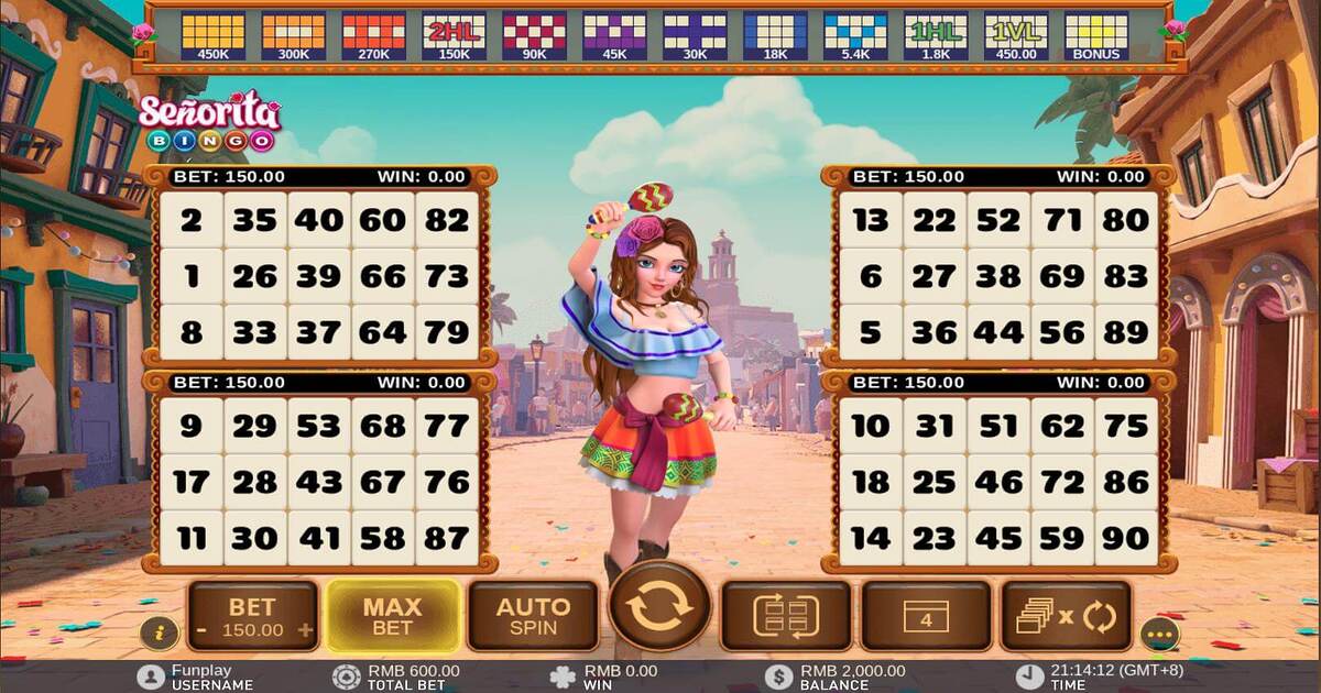 Avis, Bonus et Jeu Gratuit de la Machine à Sous Senorita Bingo