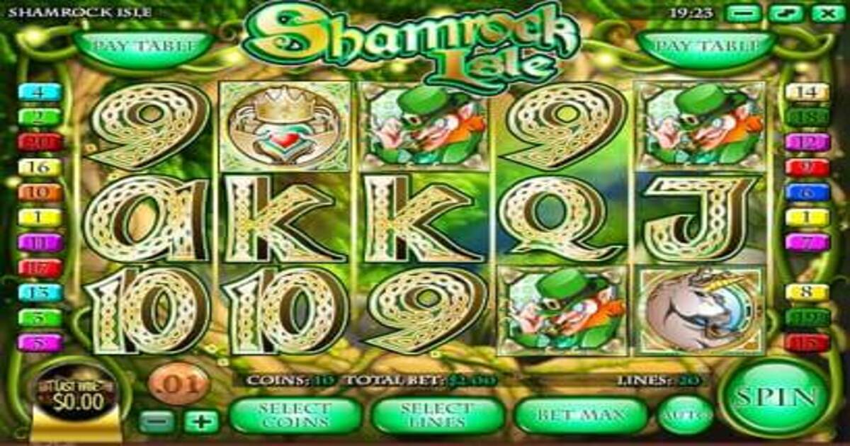 Shamrock Isle Slot Bewertung, Demo & Boni (93.65% RTP)