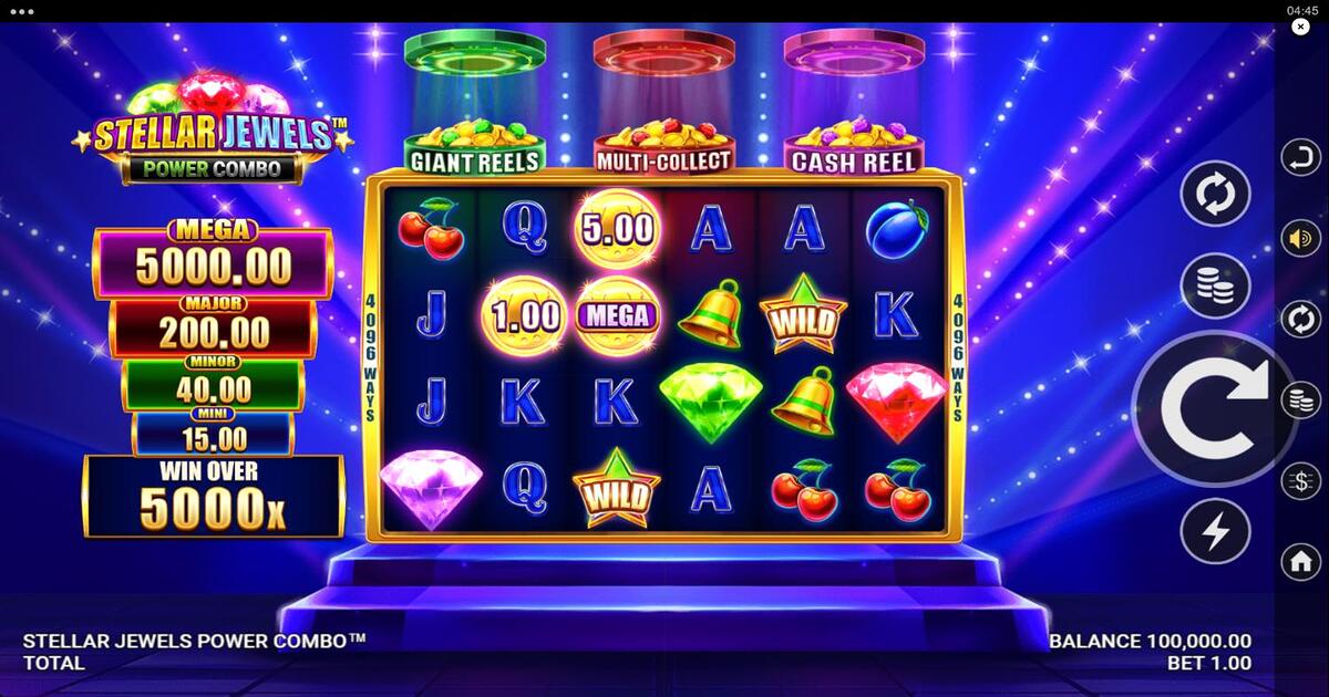 Stellar Jewels Power Combo Slot Review, Bonuses & Free Play (96% RTP)