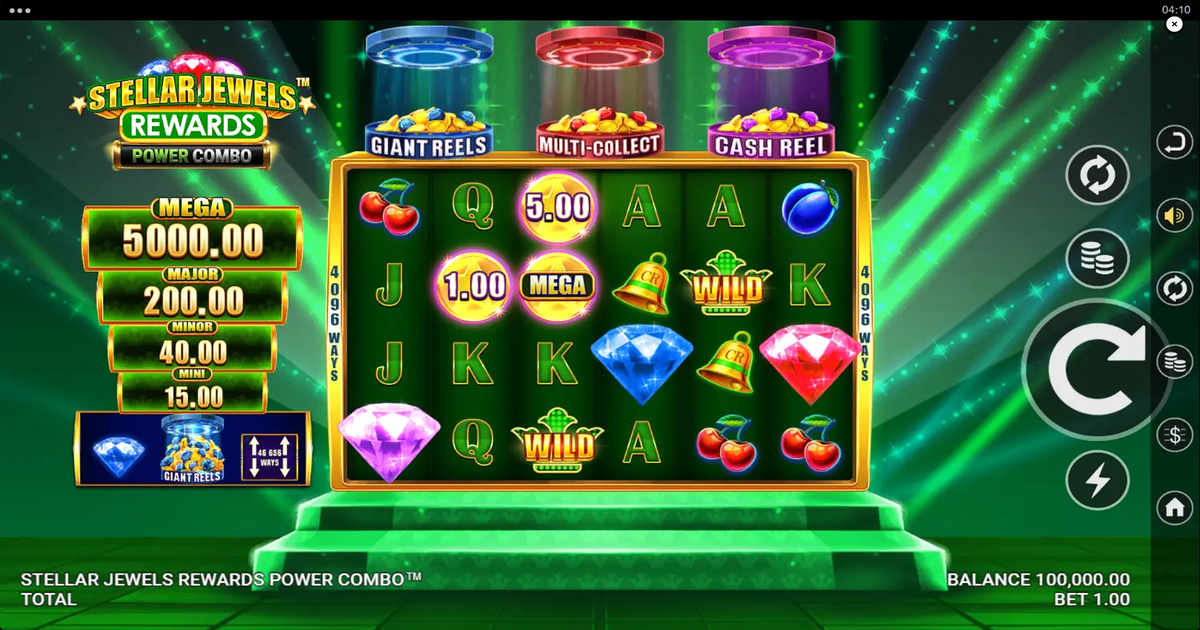 Stellar Jewels Rewards Power Combo Slot Review, Bonuses & Free Play (96 ...