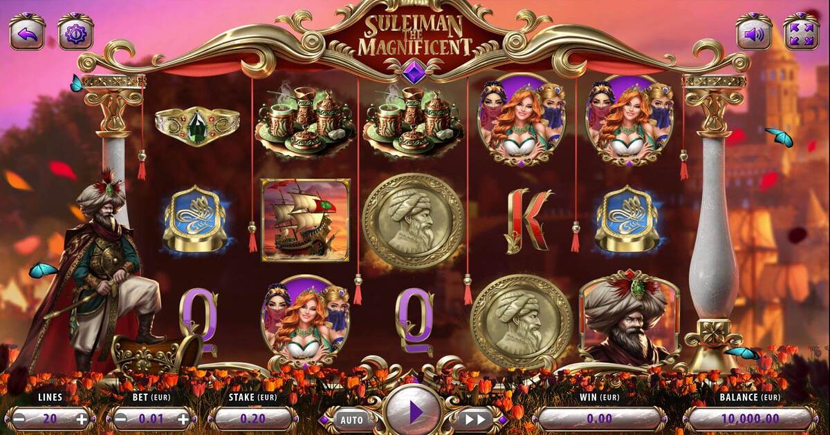 Suleiman the Magnificent Slot Bewertung, Demo & Boni (96.47% RTP)